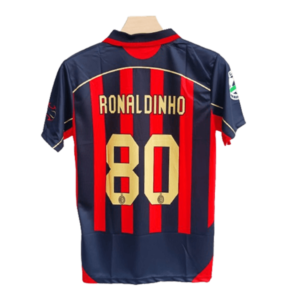 Ac milan 2006-07 Ronaldinho home Jersey | Retro collection - Cyberried Store